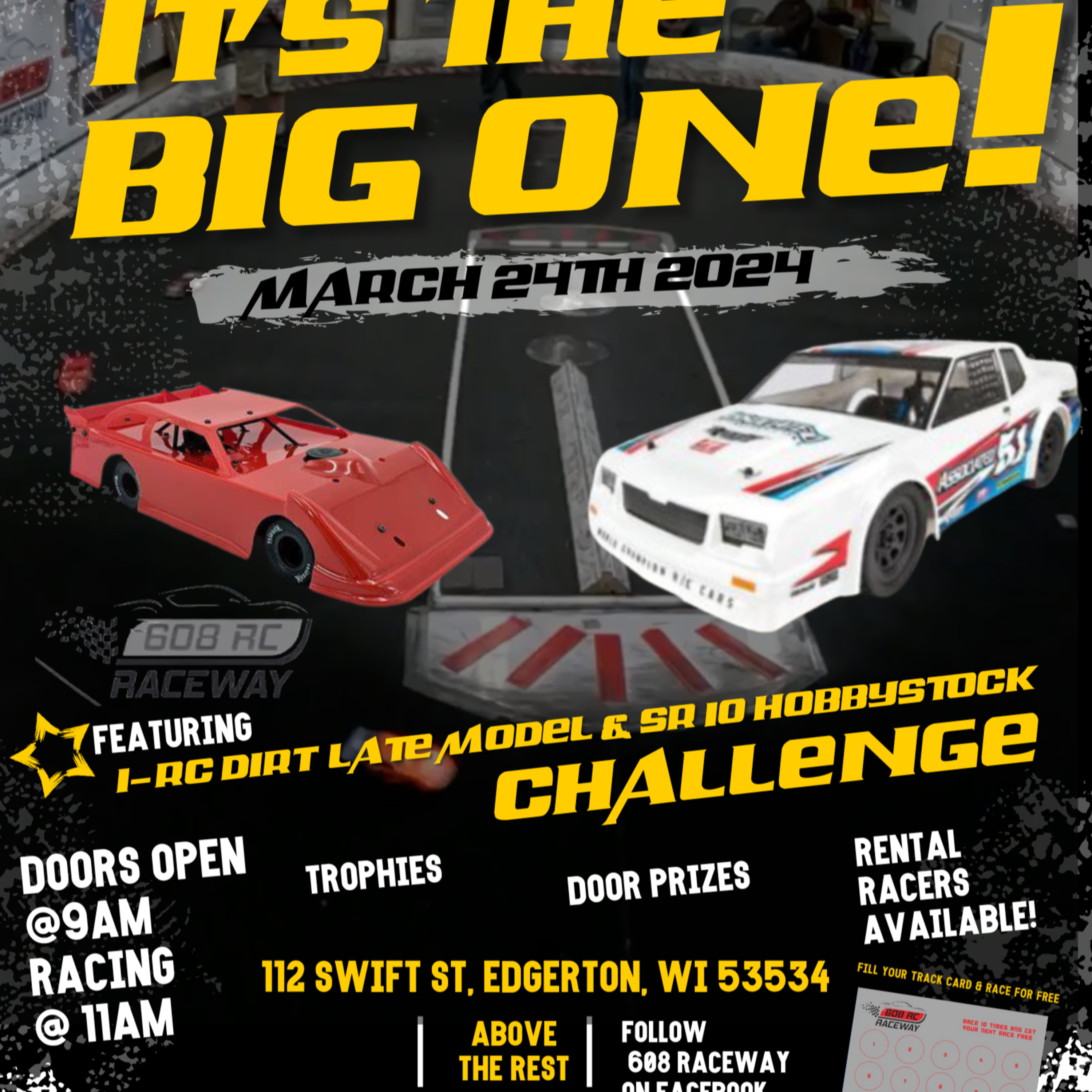 The Big One - Brandon Riedner Joins us to talk about the big 1RC race ...