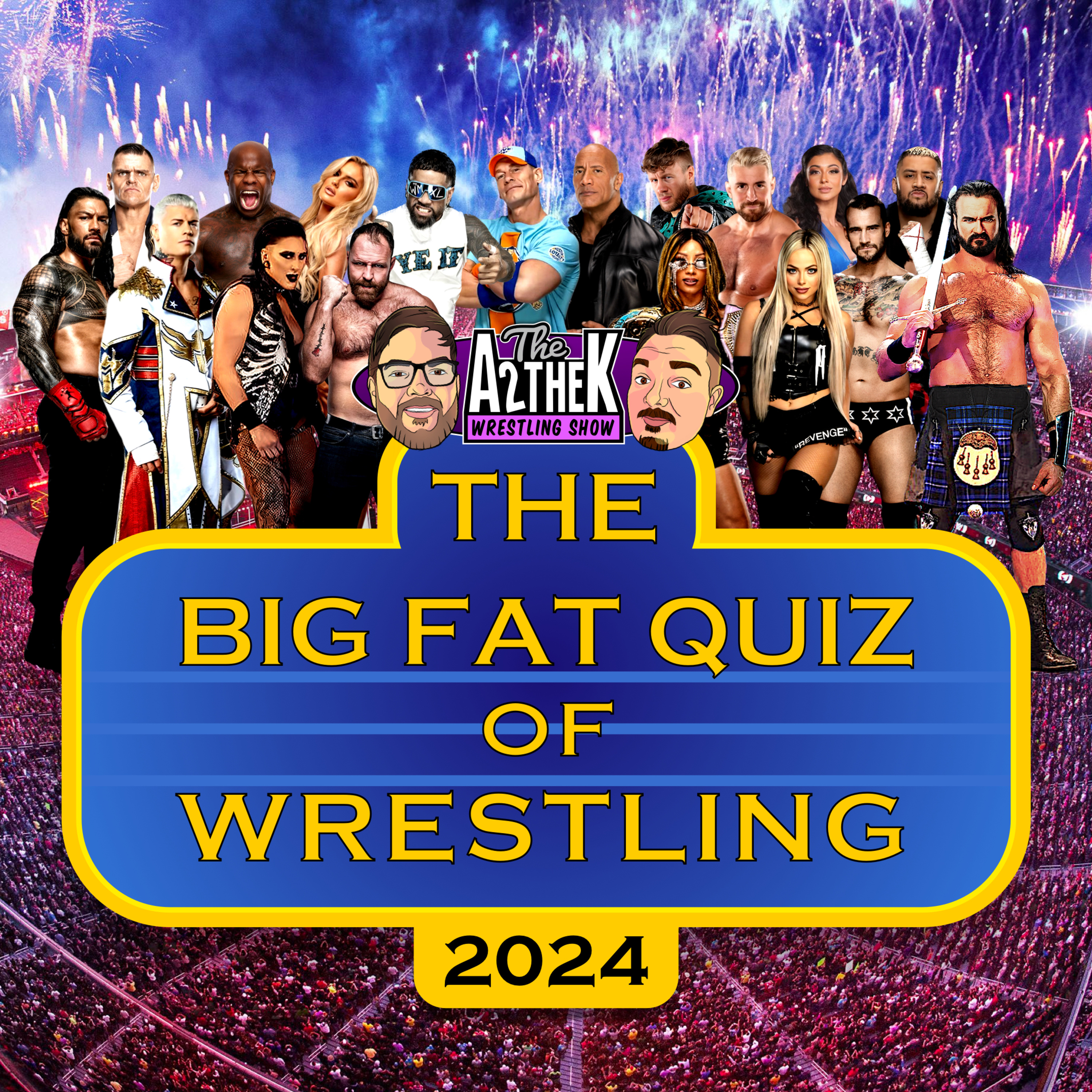 The Big Fat Quiz of Wrestling 2024 - WWE, AEW, NXT & TNA New Year 2024 ...