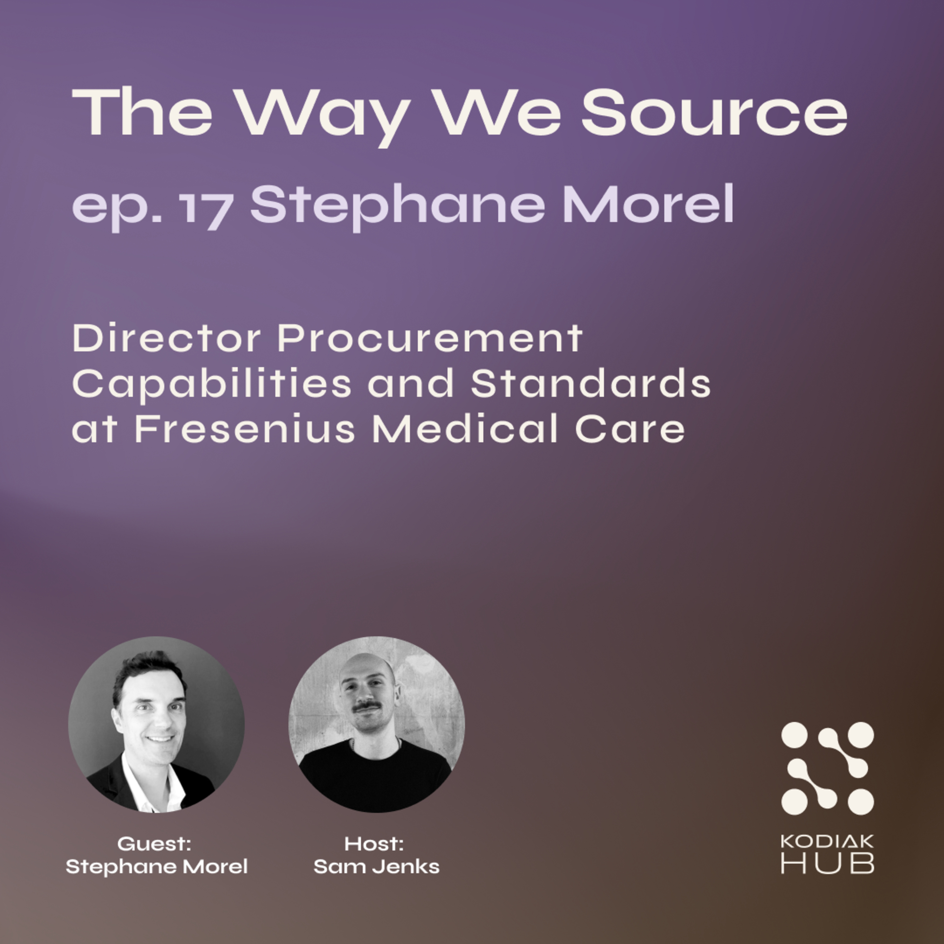 17. How SRM can Impact ESG & How to build a Procurement Excellence function w/Stephane Morel at ...