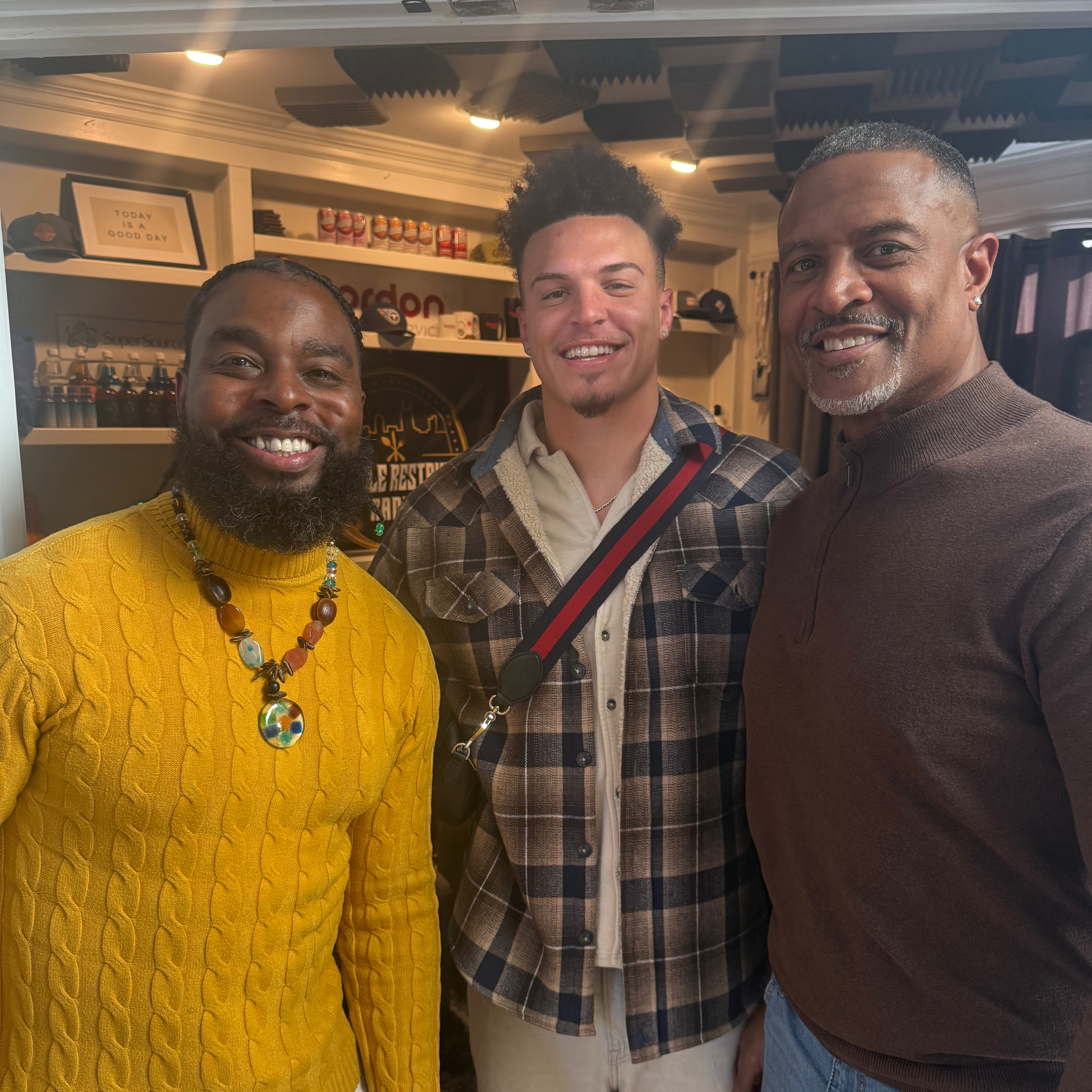 Brad Hopkins, Brycen Hopkins, and Ollie Gabriel- NFL Veterans and CEO ...