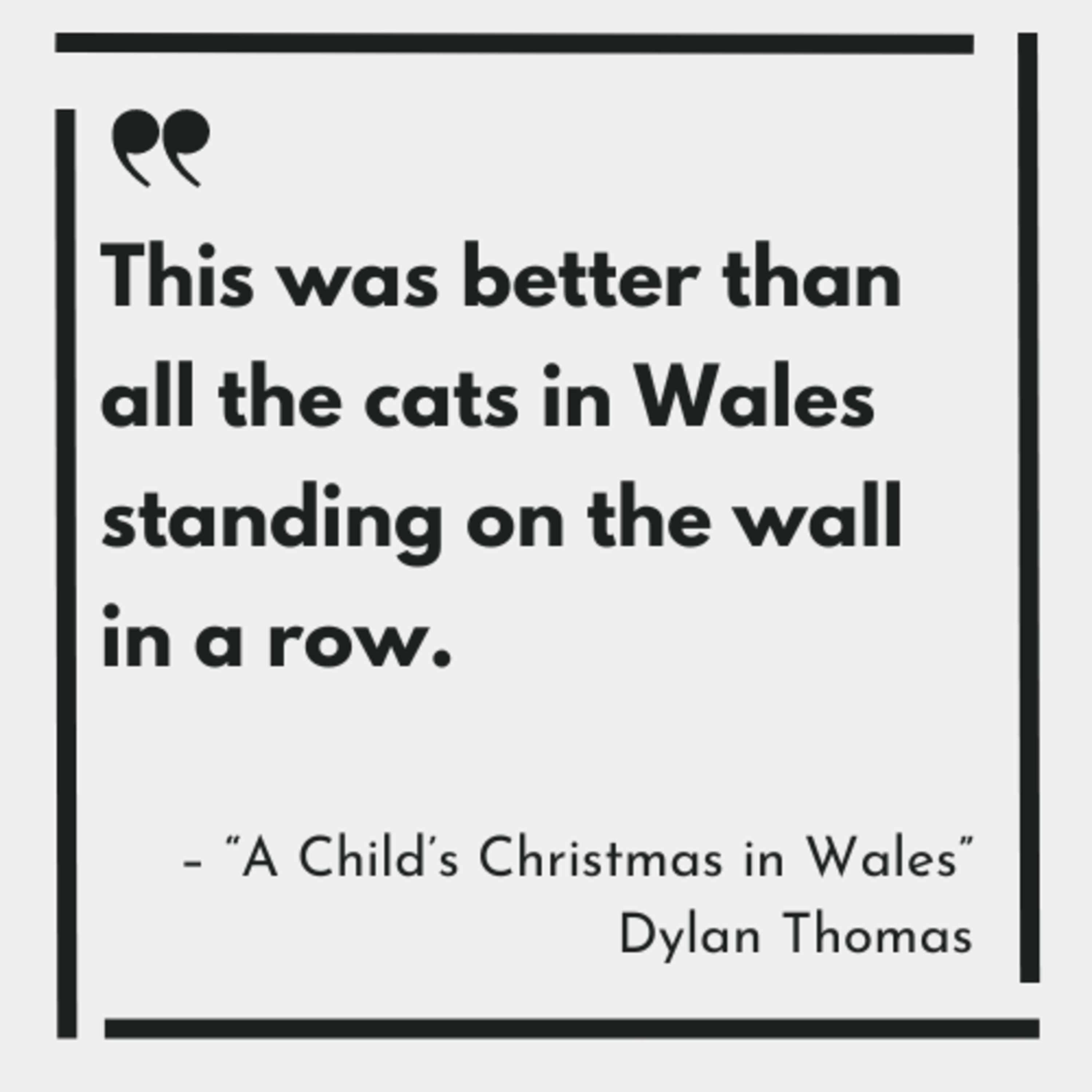 Ep. 196: "A Child's Christmas in Wales", by Dylan Thomas by Poems for ...
