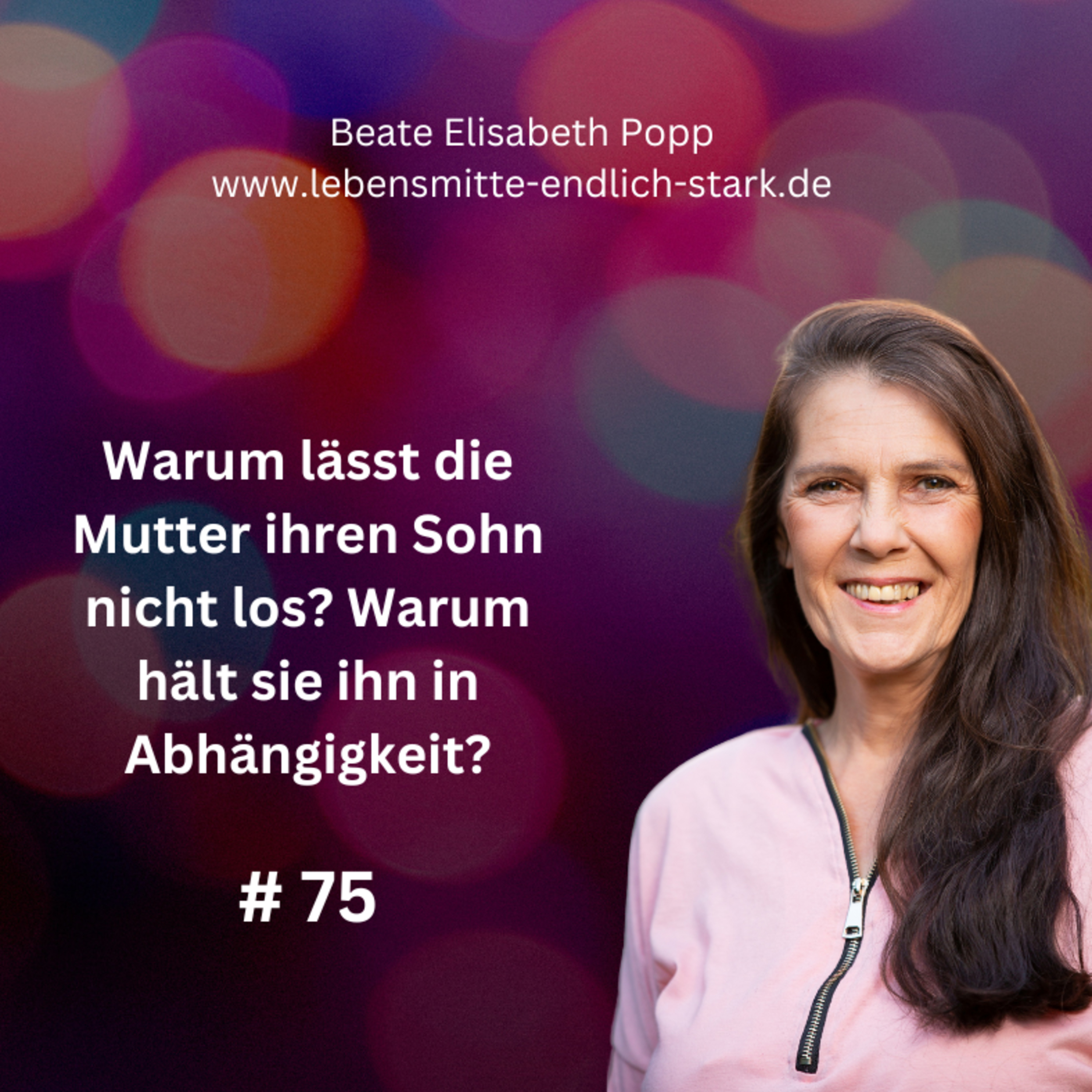 Warum lässt die Mutter ihren Sohn nicht los? Warum hält sie ihn in ...