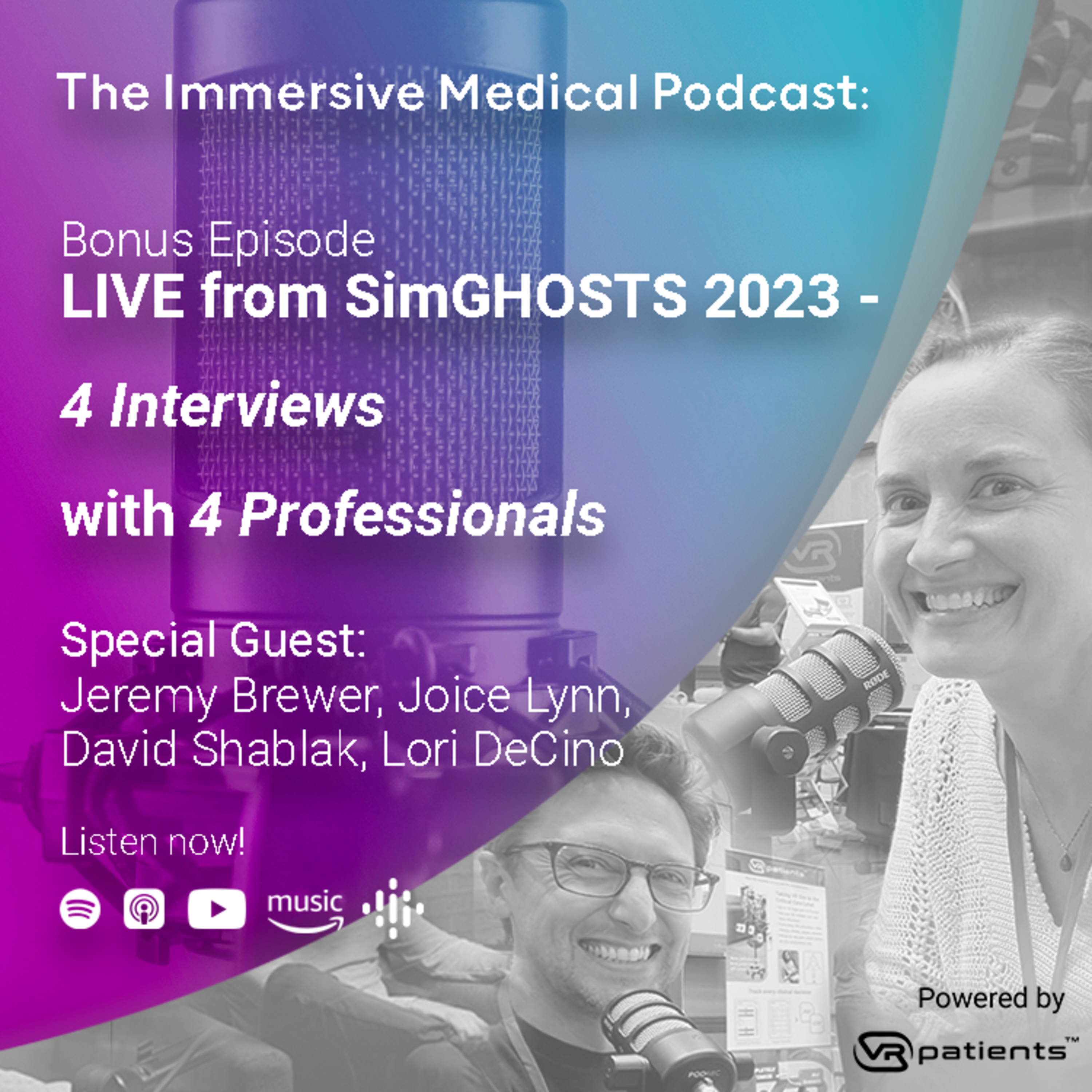 LIVE from SimGHOSTS 2023 - 4 Interviews with 4 Professionals ...
