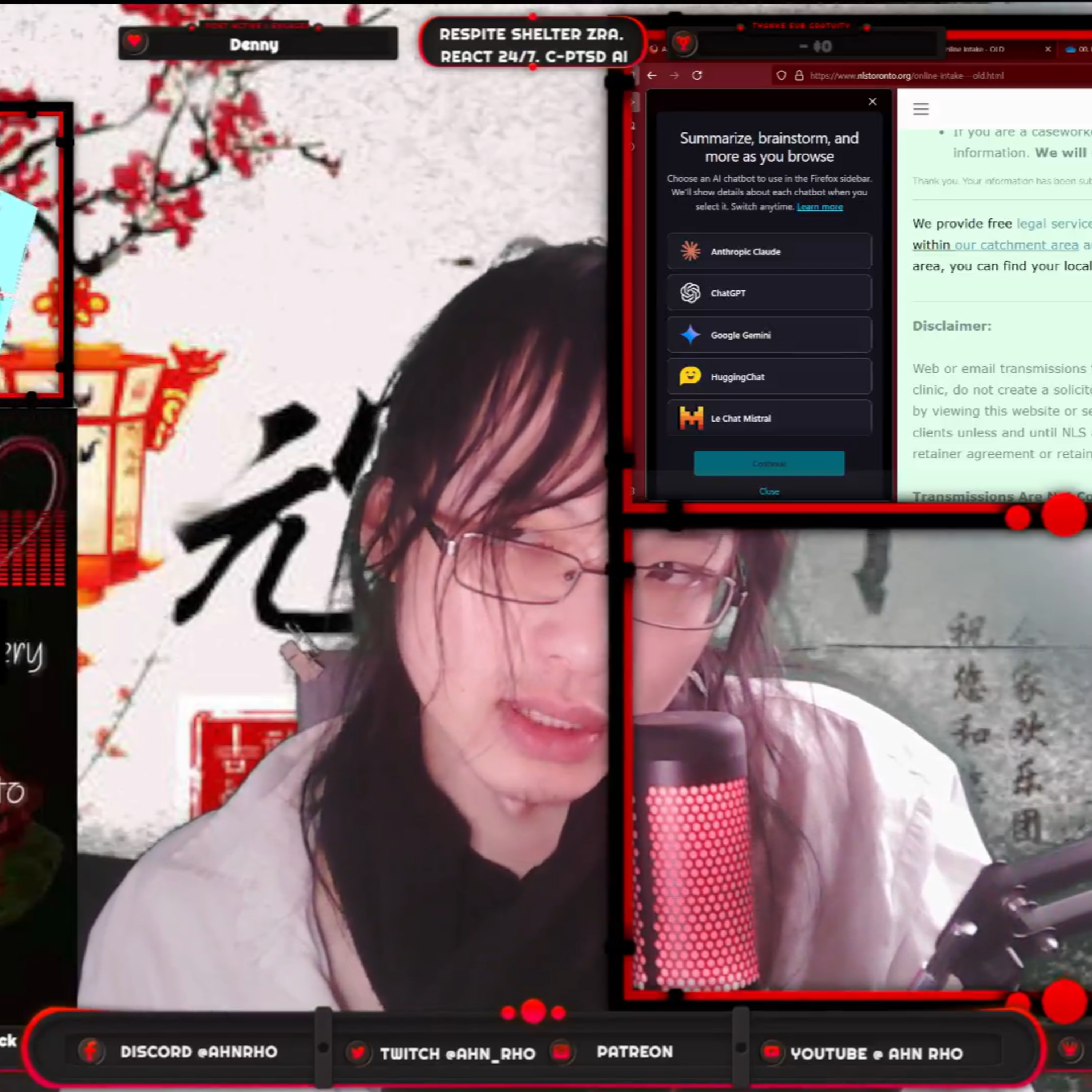 slice of life, irl 24/7 — real lofi asmr, project zra, c-ptsd ai ...