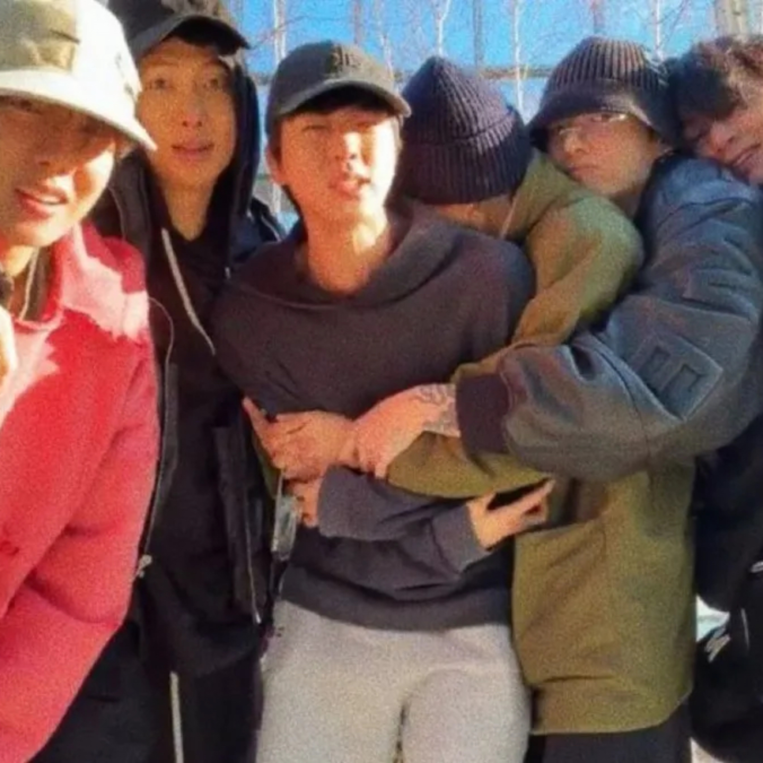 BTS' V turns 30: Band members give him the tightest hug, join birthday ...