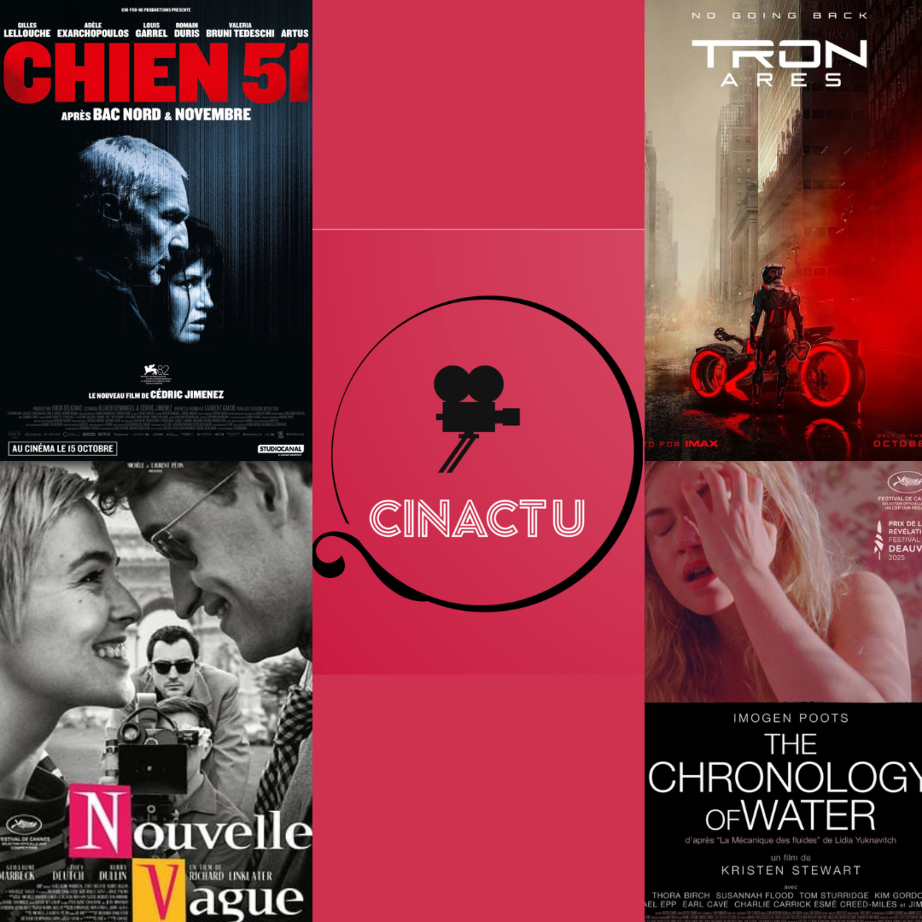 CinActu #46: Chien 51, Nouvelle Vague, Tron: Ares, Météors, Egoist, The ...