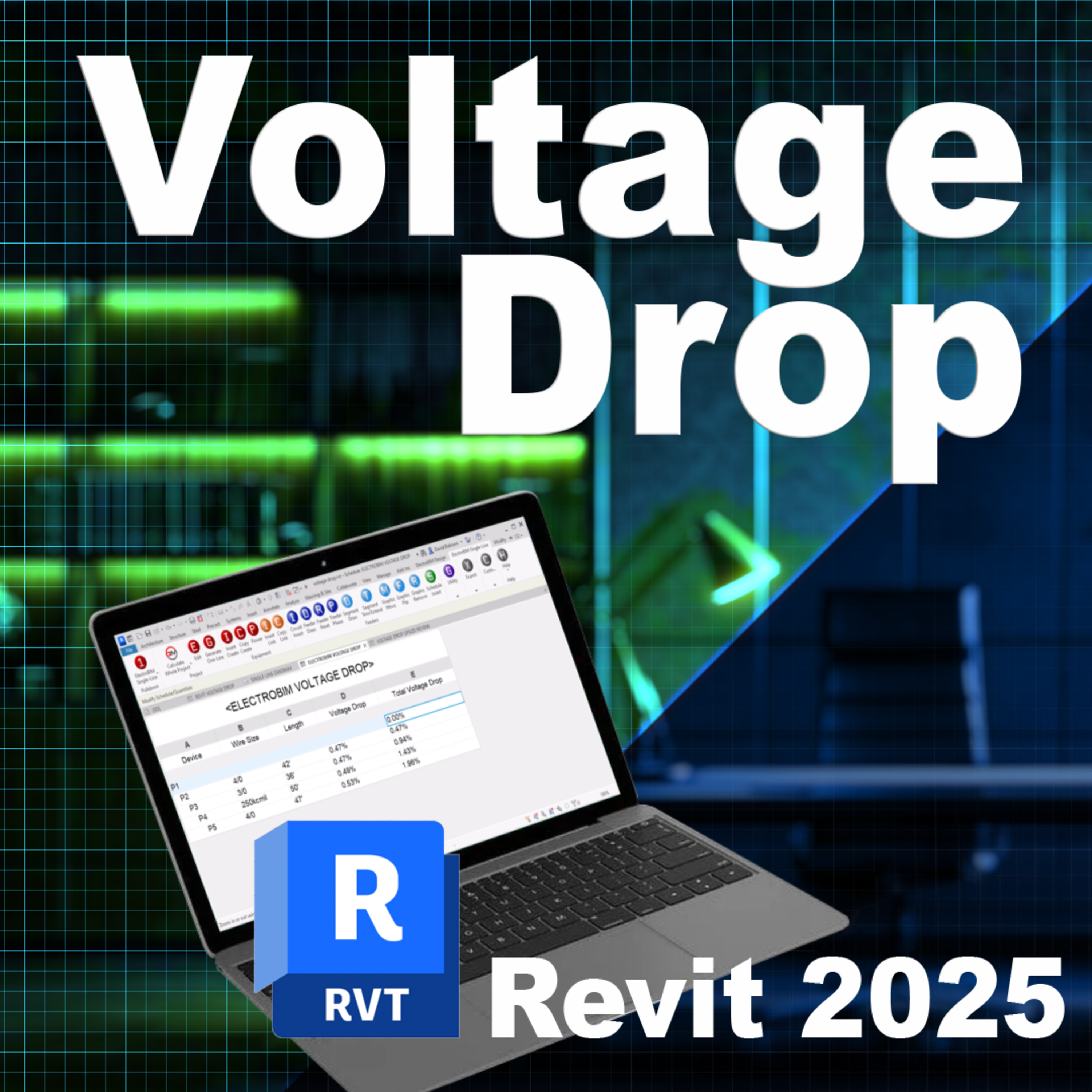 Revit 2025: Voltage Drop Calculations – Electrical Building Design Show ...