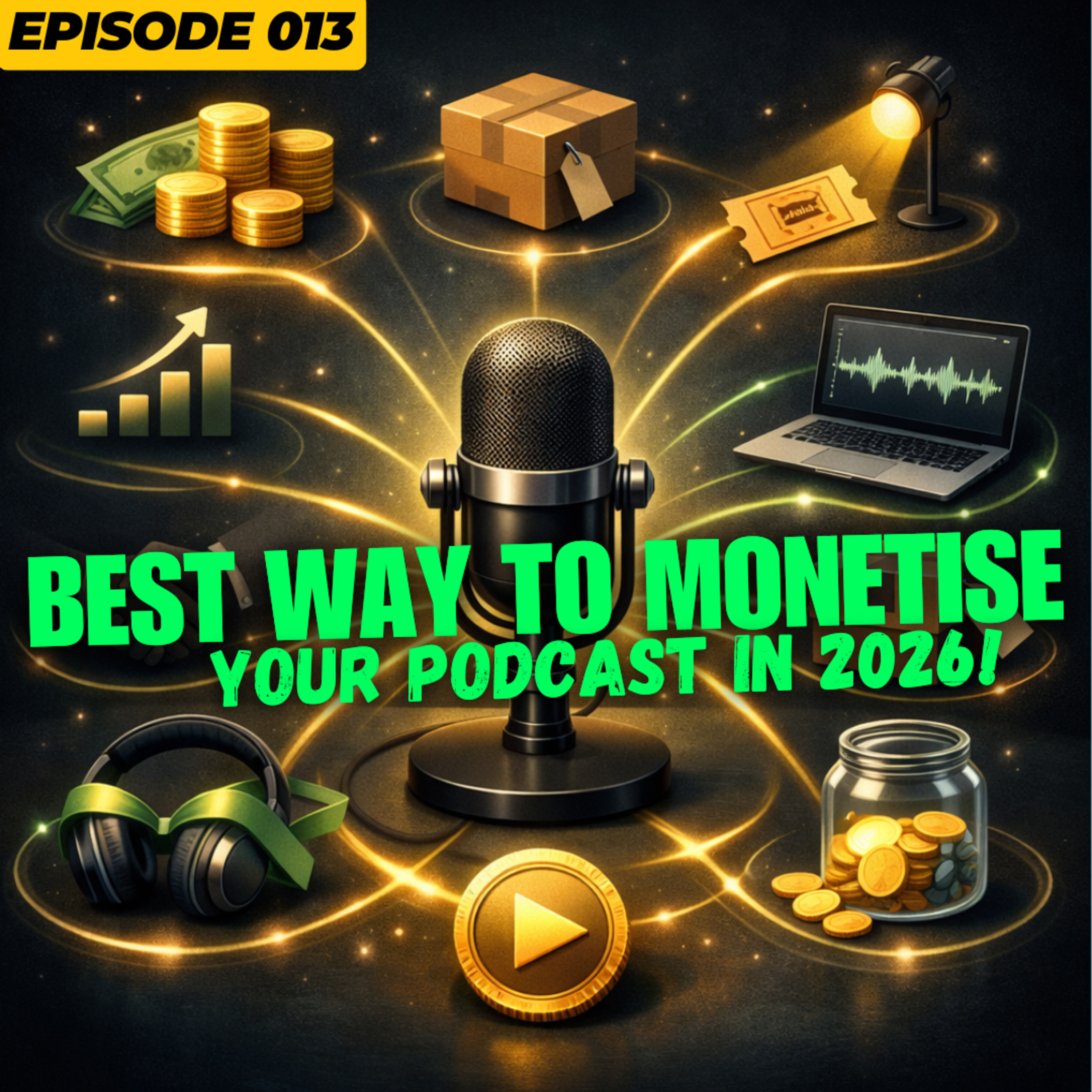 10 Ways To Monetise Your Podcast In 2026 | 013 - Listen Now on ...