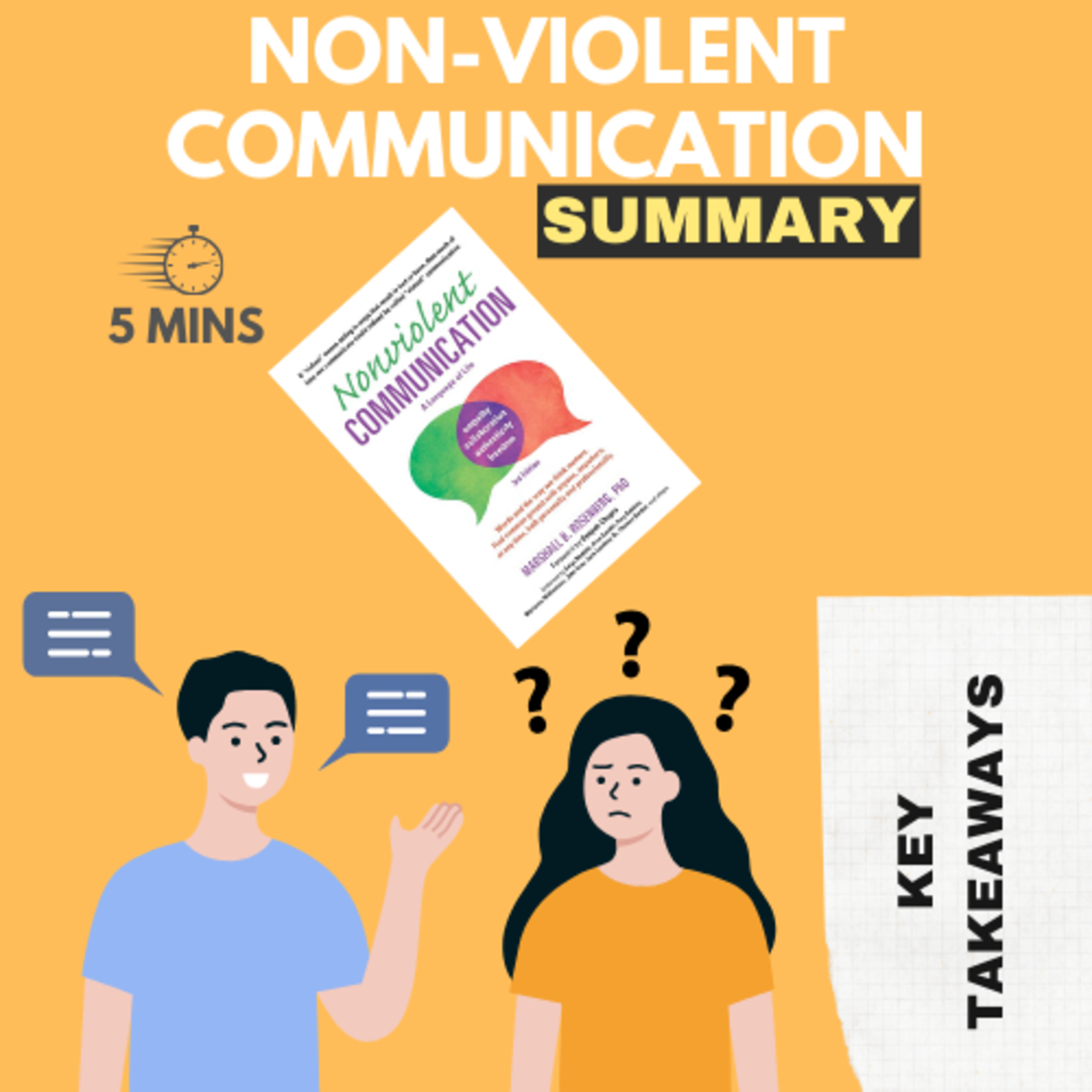 Atomic Reads | Summary of ‘Nonviolent Communication’ book by Marshall ...