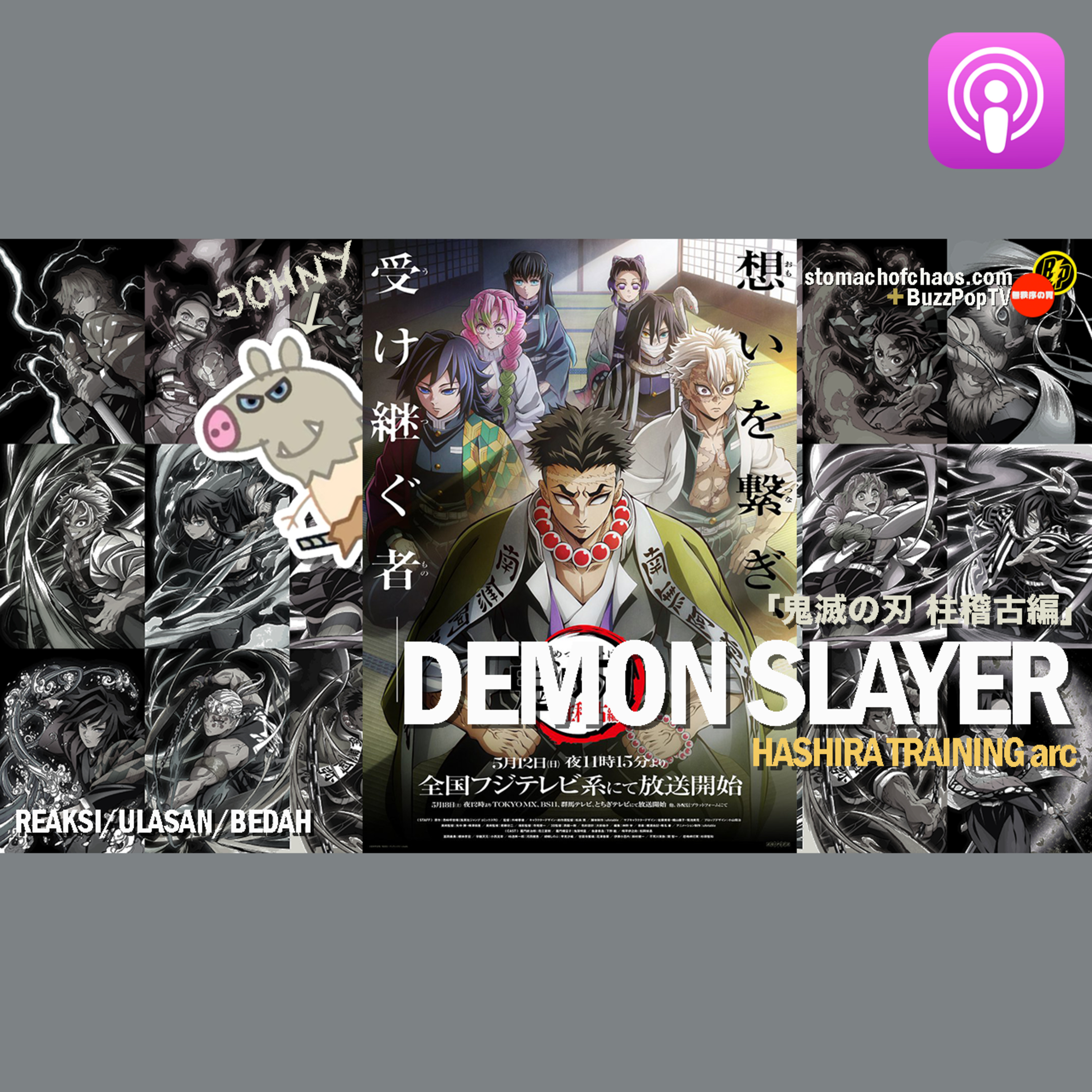 DEMON SLAYER 鬼滅の刃「HASHIRA TRAINING Arc」S4 | Reaksi | Ulasan | Bedah ...