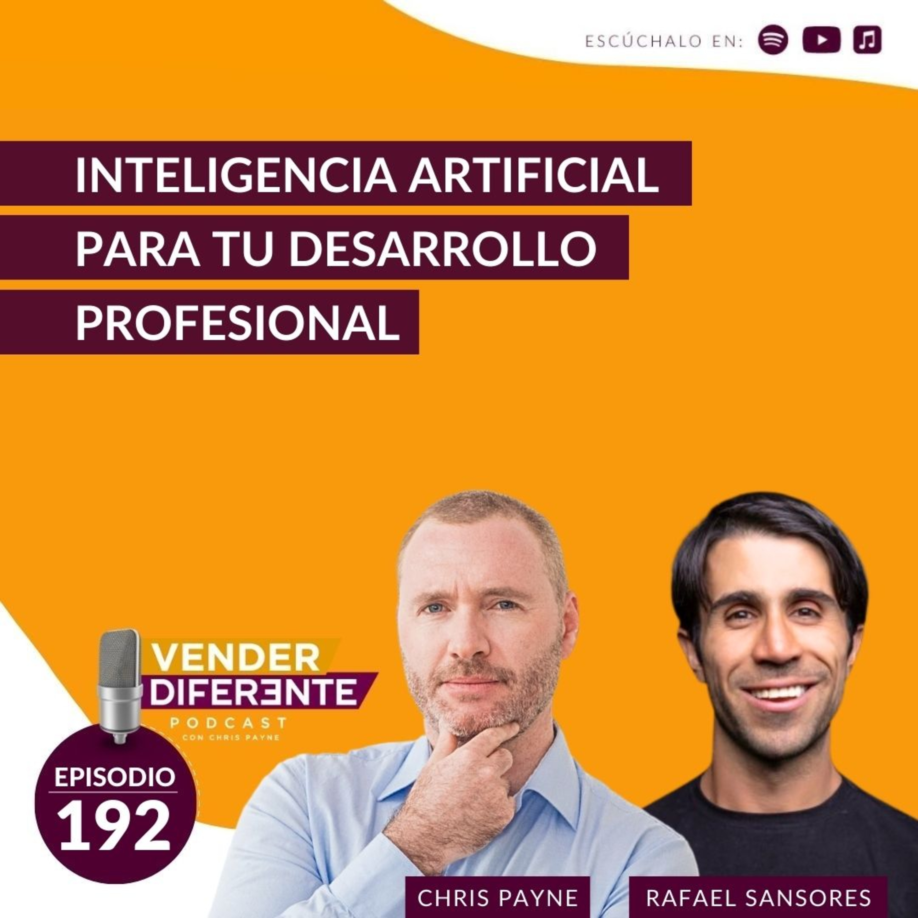 Inteligencia artificial para tu desarrollo profesional con Rafael Sansores Majul (Episodio 192 ...