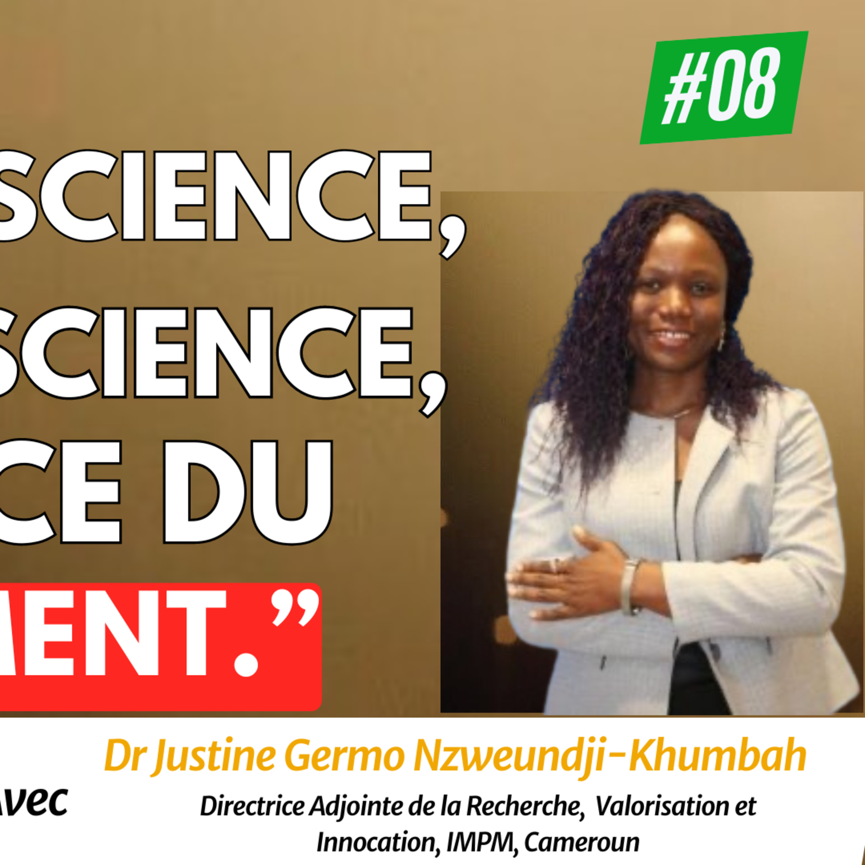 Femme en Science, Femme de Science au service du changement - Avec Dr ...