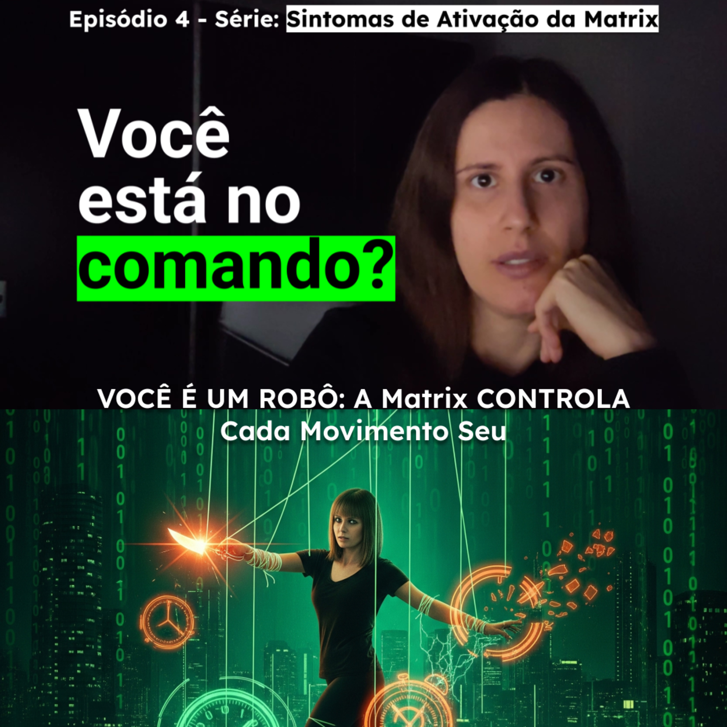 VOCÊ É UM ROBÔ: A Matrix CONTROLA Cada Movimento Seu