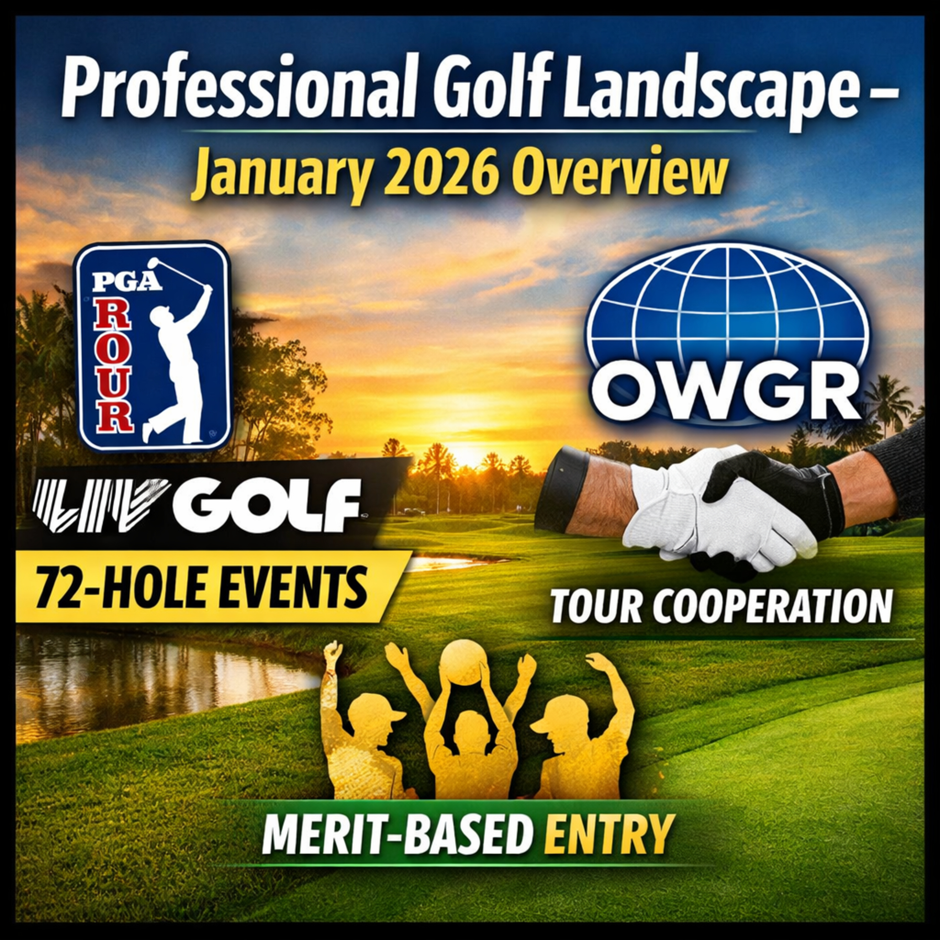 #466 Professional Golf Landscape – January 2026 Overview - Golf 247.eu ...
