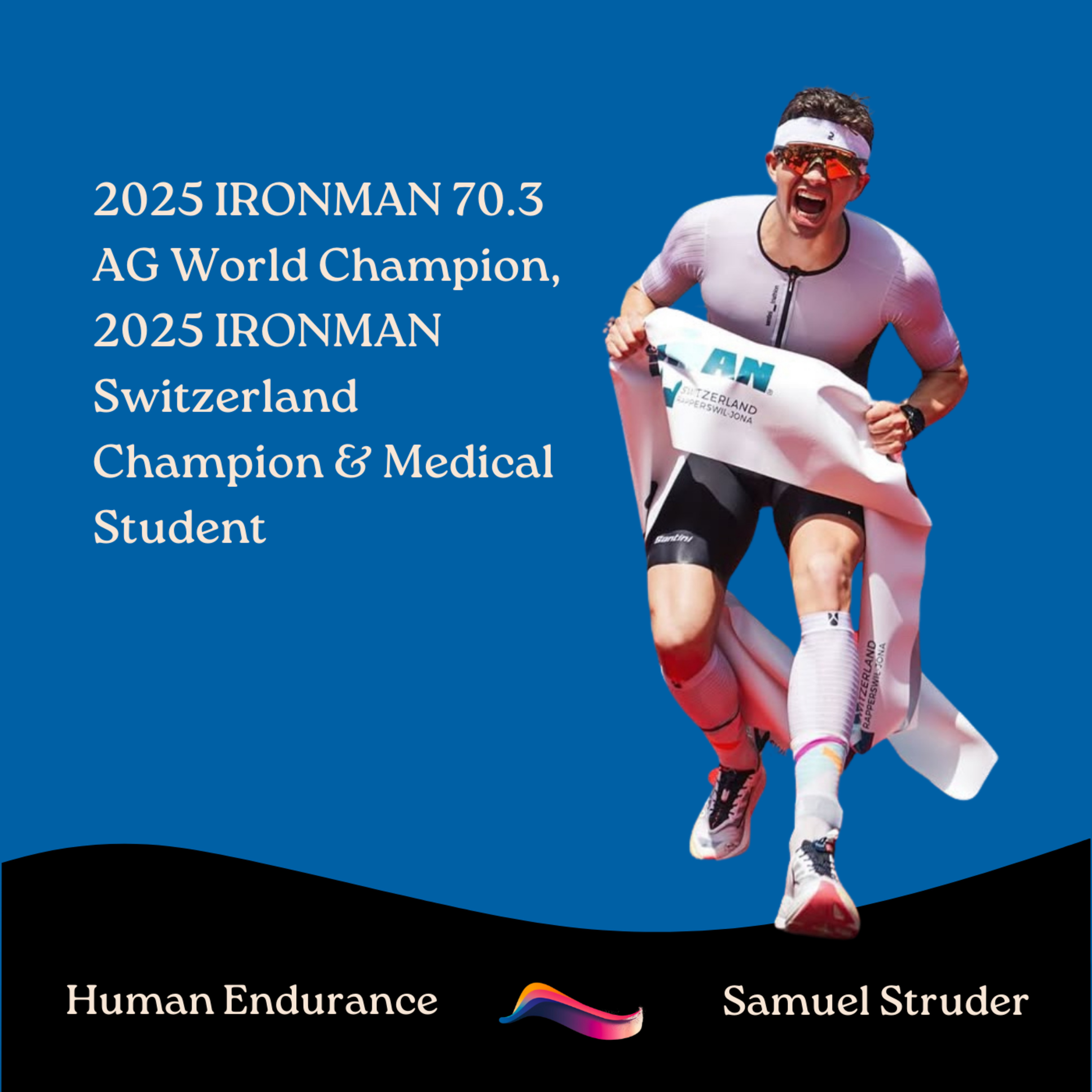 2025 IRONMAN 70.3 AG World Champion, 2025 IRONMAN Switzerland Champion ...