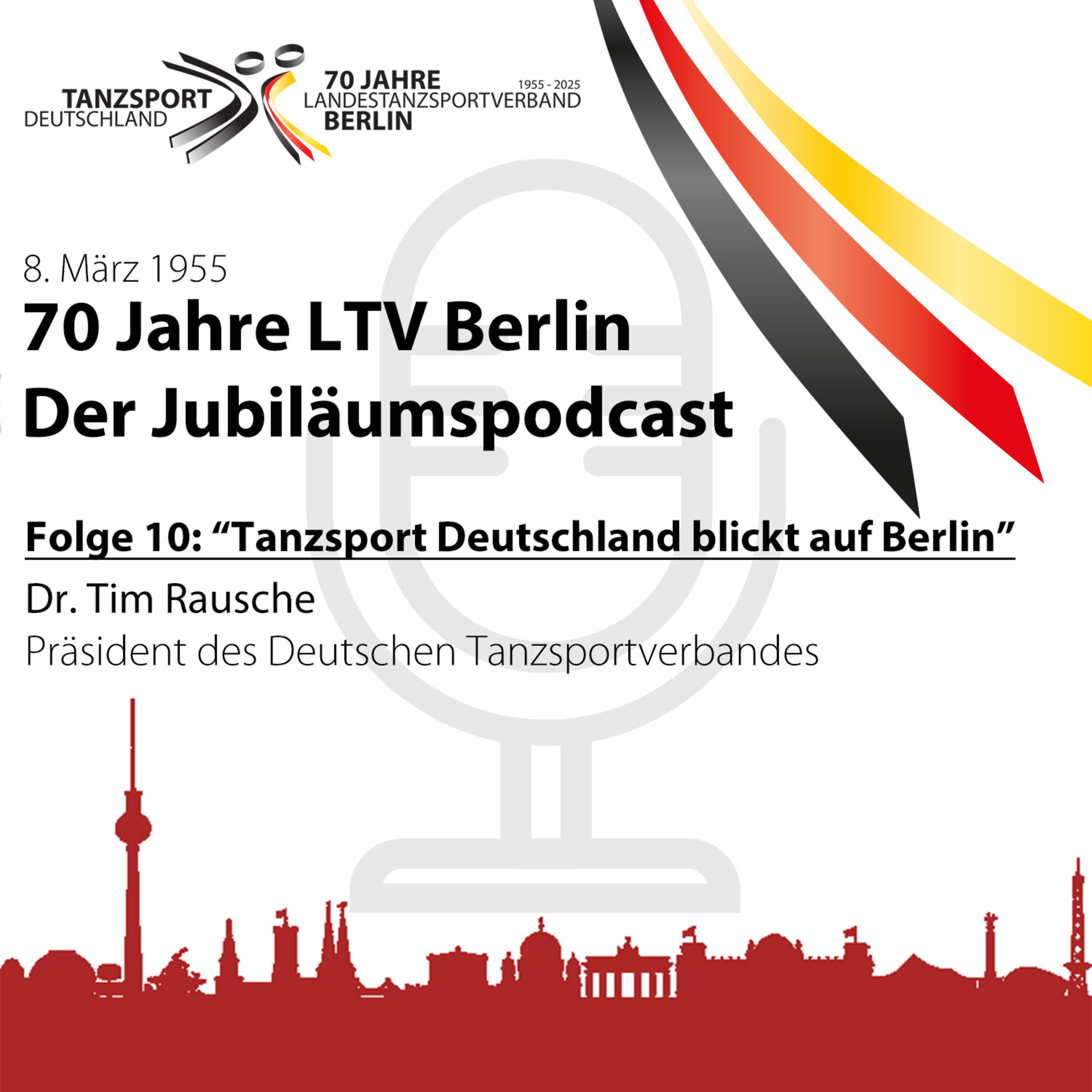 Folge 10 - Tanzsport Deutschland blickt auf Berlin: Interview mit Dr ...