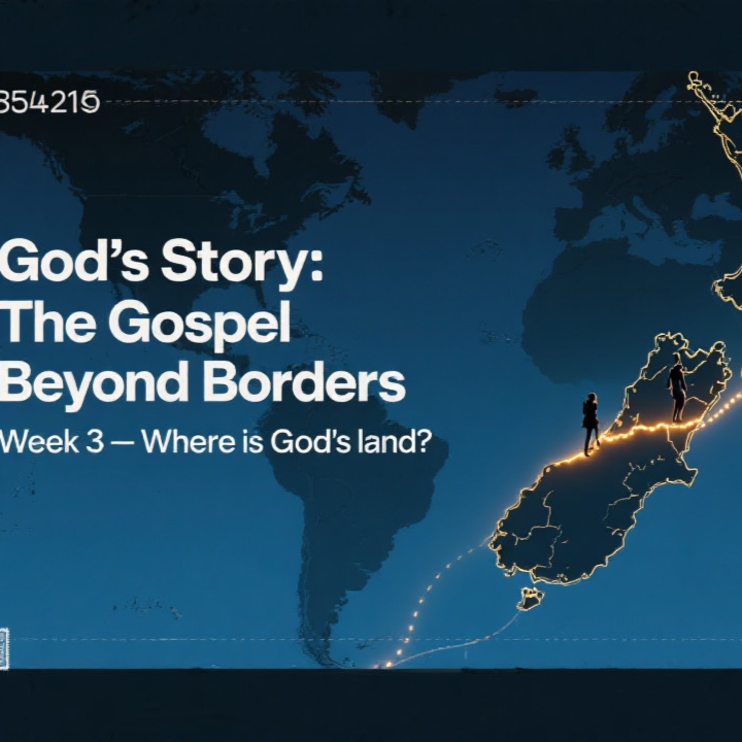 God's Story: The Gospel Beyond Boundaries - Week 3 - Where is God's land? - 7 September 2025 ...