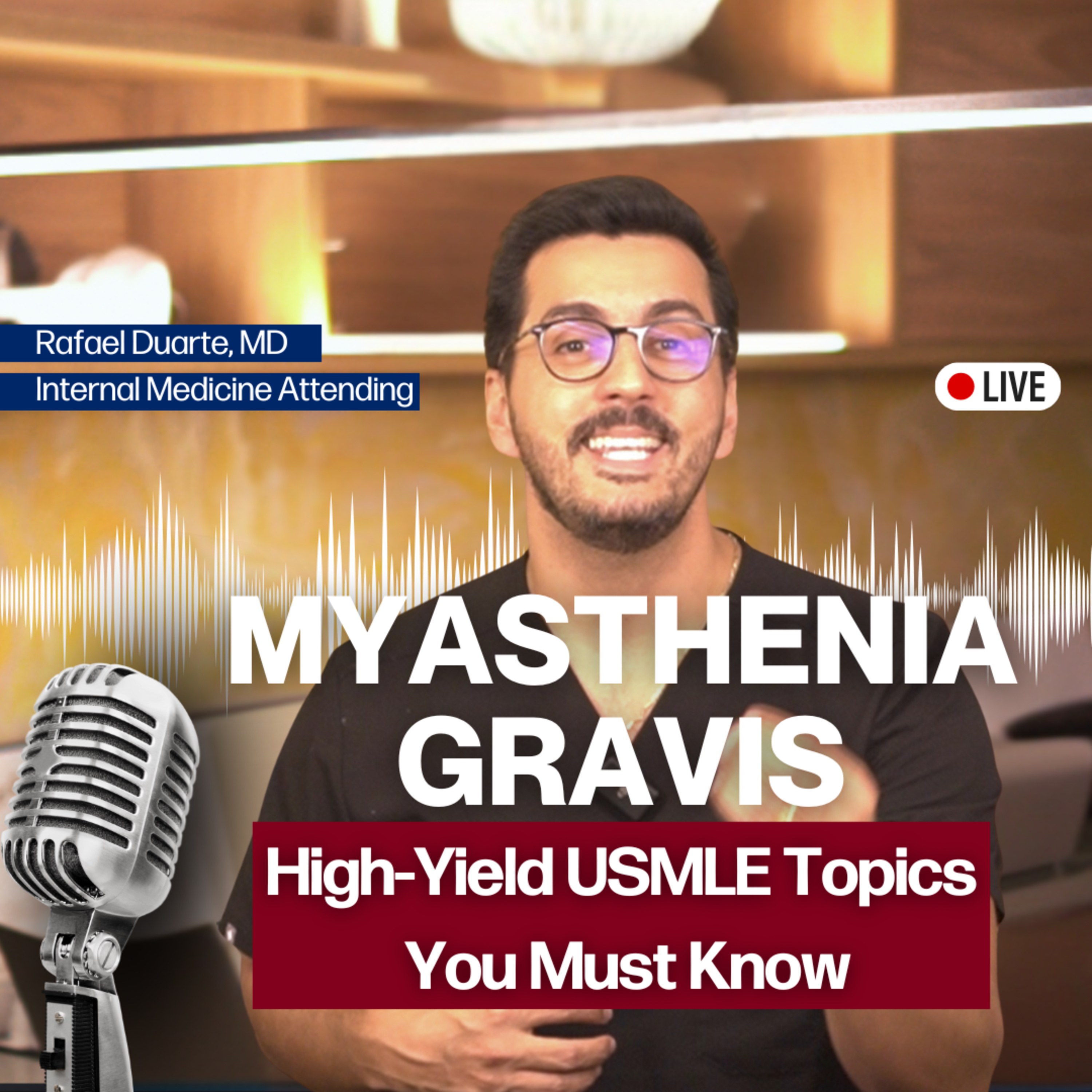 Myasthenia Gravis: High-Yield USMLE Topics You Must Know – RD Medicine Podcast: Your Guide to a ...