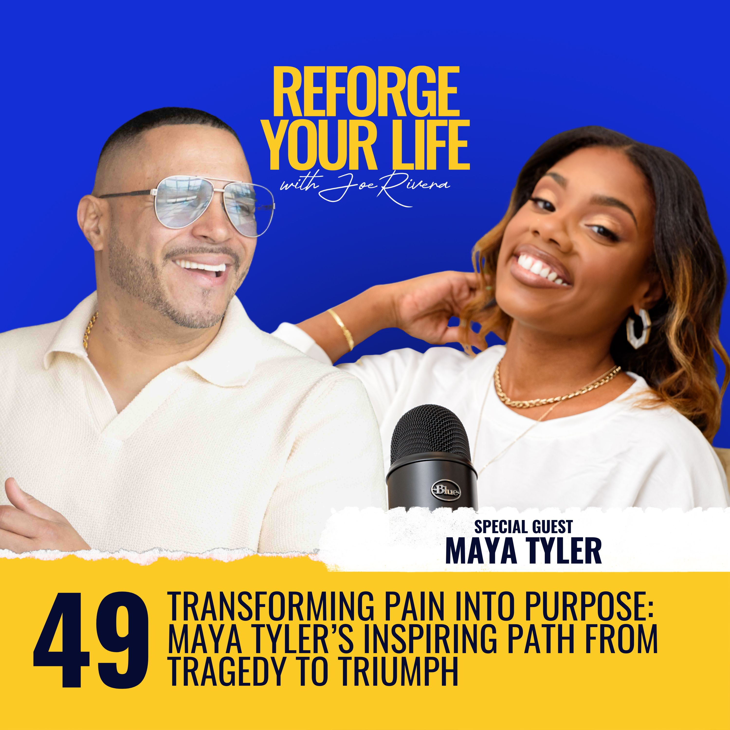 Ep 49: transforming Pain Into Purpose: Maya Tyler’s Inspiring Path from ...