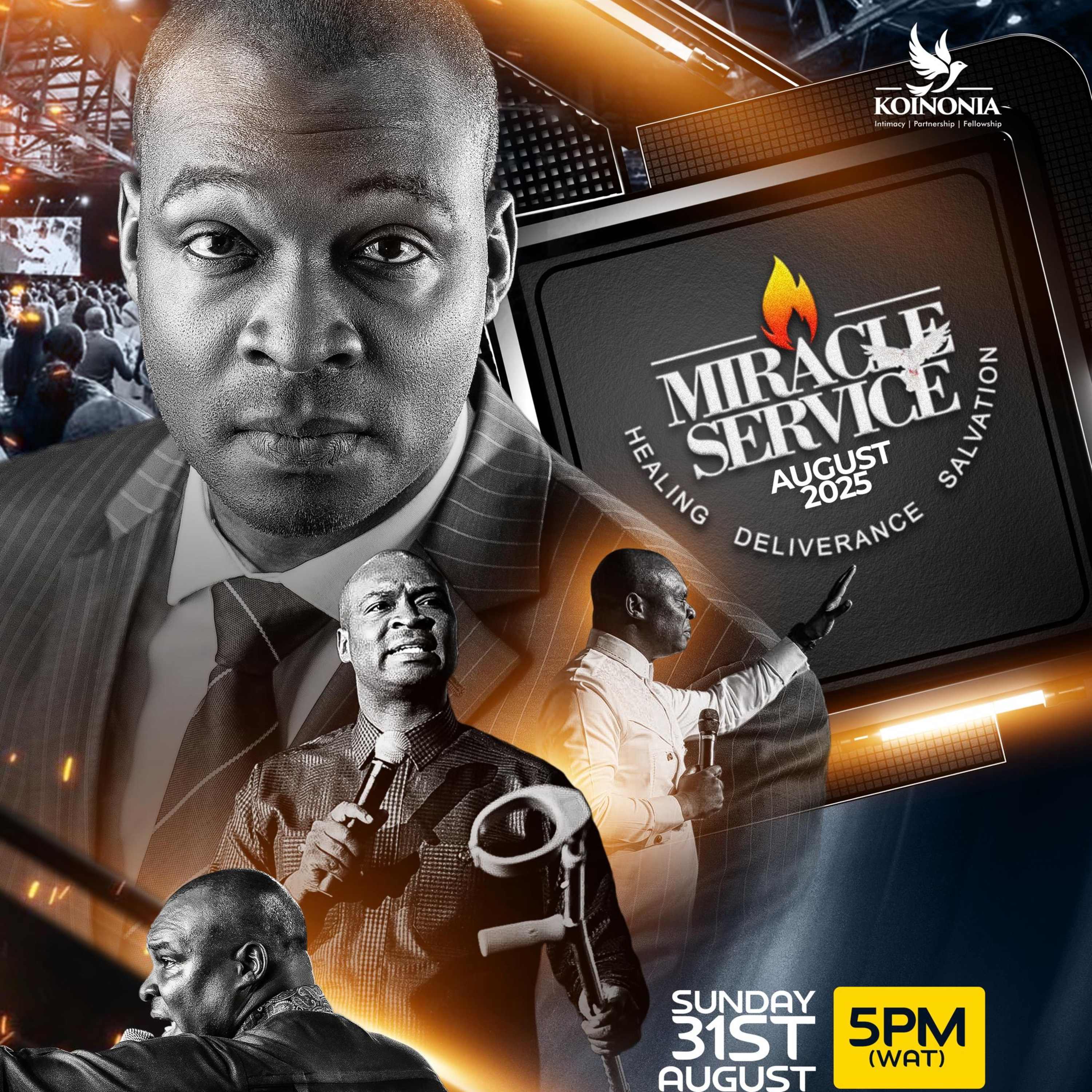 Koinonia Global messages with Apostle Joshua Selman Podcast - AUGUST 2025 MIRACLE SERVICE WITH ...