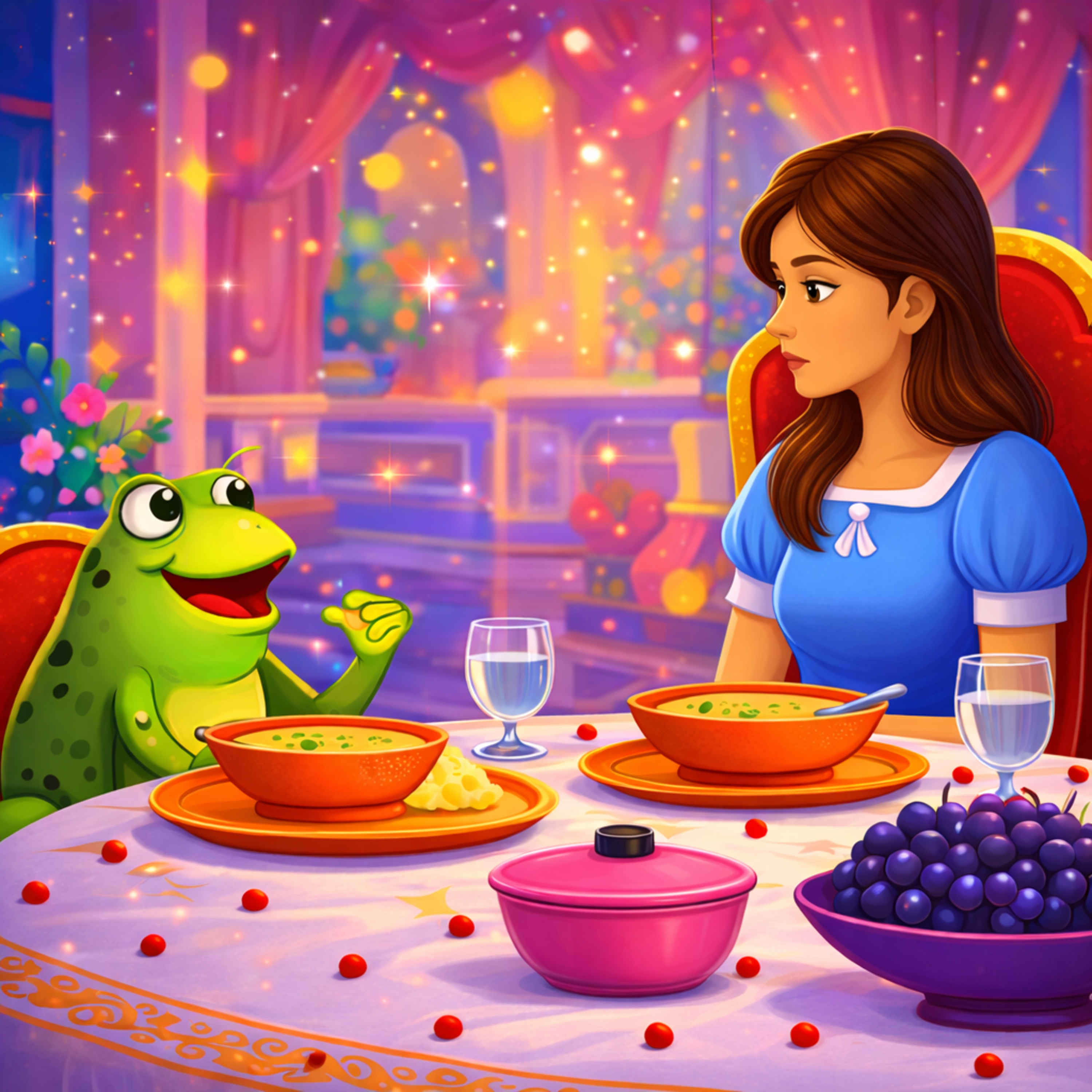 बेडूक आणि राजकन्या - The Frog and The Princess ( Kids' Marathi Story ...