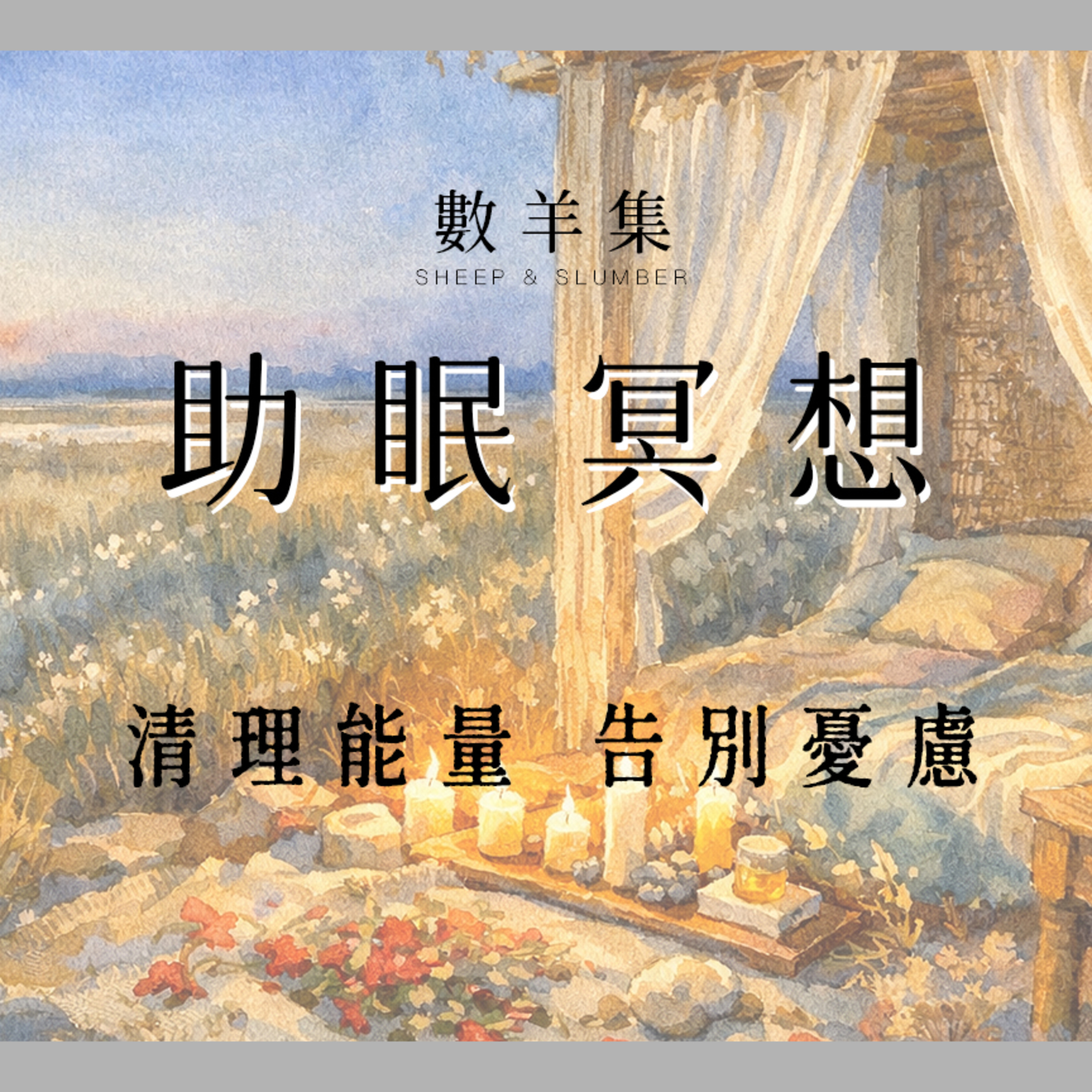 助眠冥想｜在溪水邊的草地淨化能量的冥想｜清理能量 放下焦慮 調整頻率｜睡前正念冥想 - Listen Now on 數羊集 Sheep ...