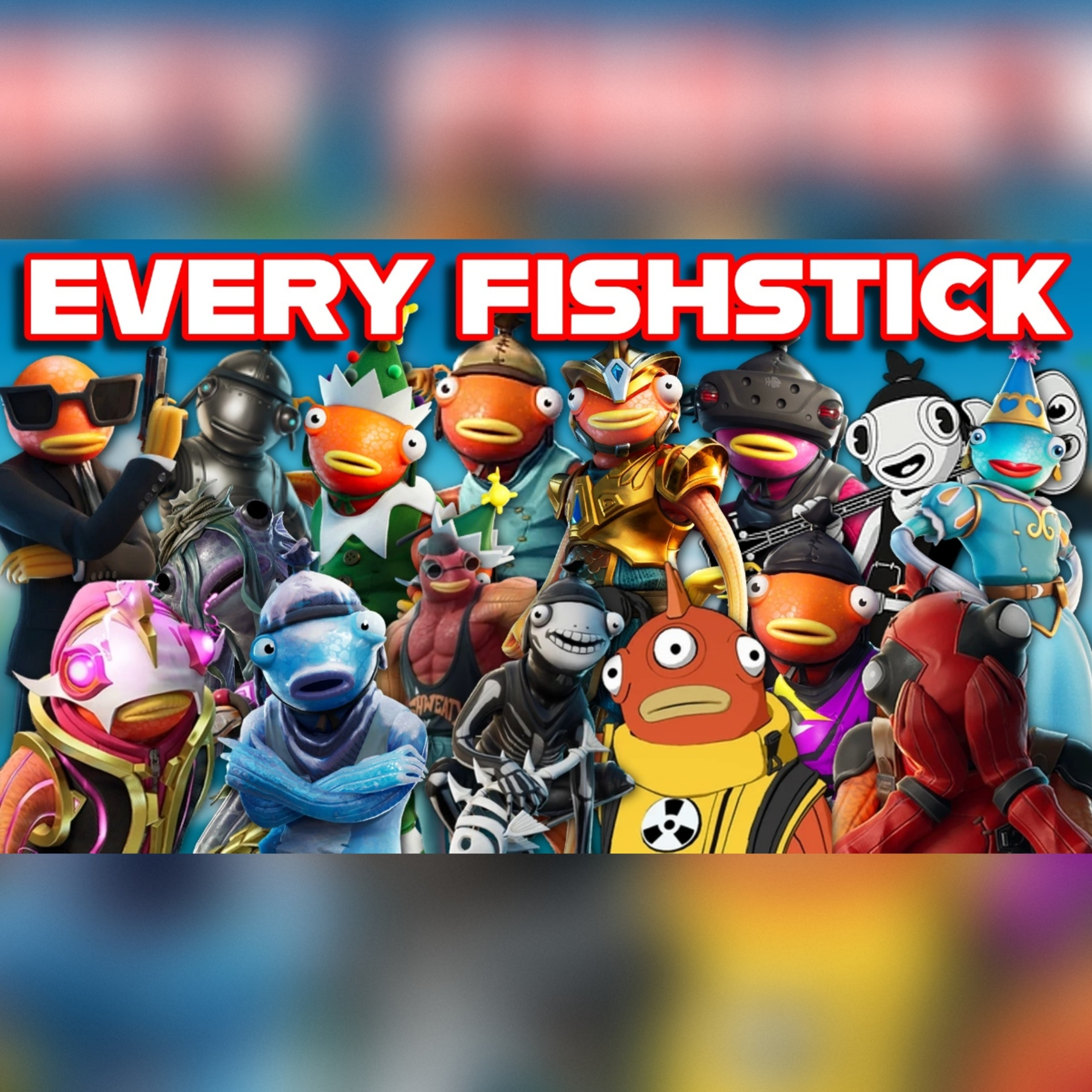Ranking EVERY FISHSTICK In FORTNITE HISTORY From WORST To BEST ...
