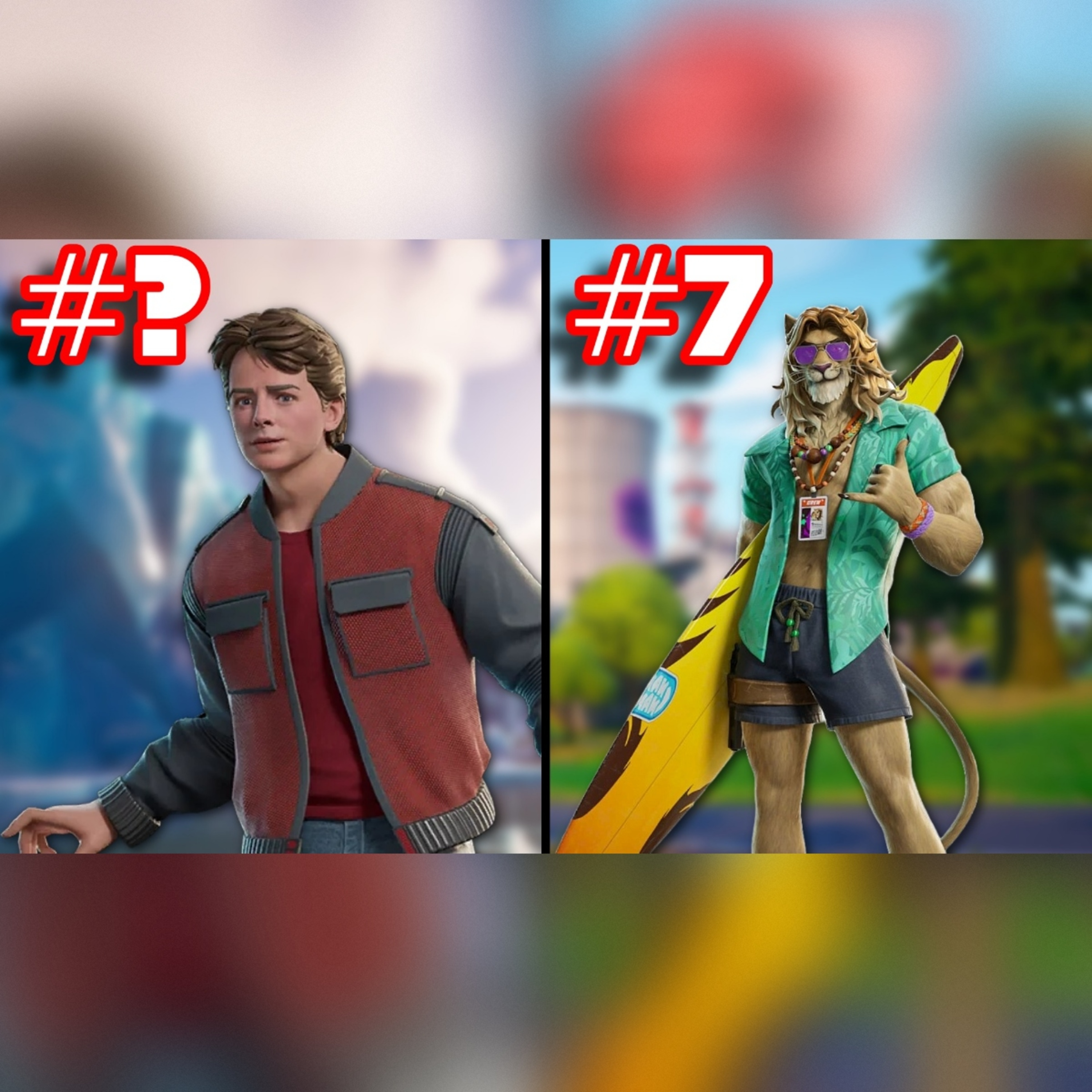 Ranking EVERY FORTNITE CHAPTER 7 BATTLE PASS SKIN From WORST To BEST ...