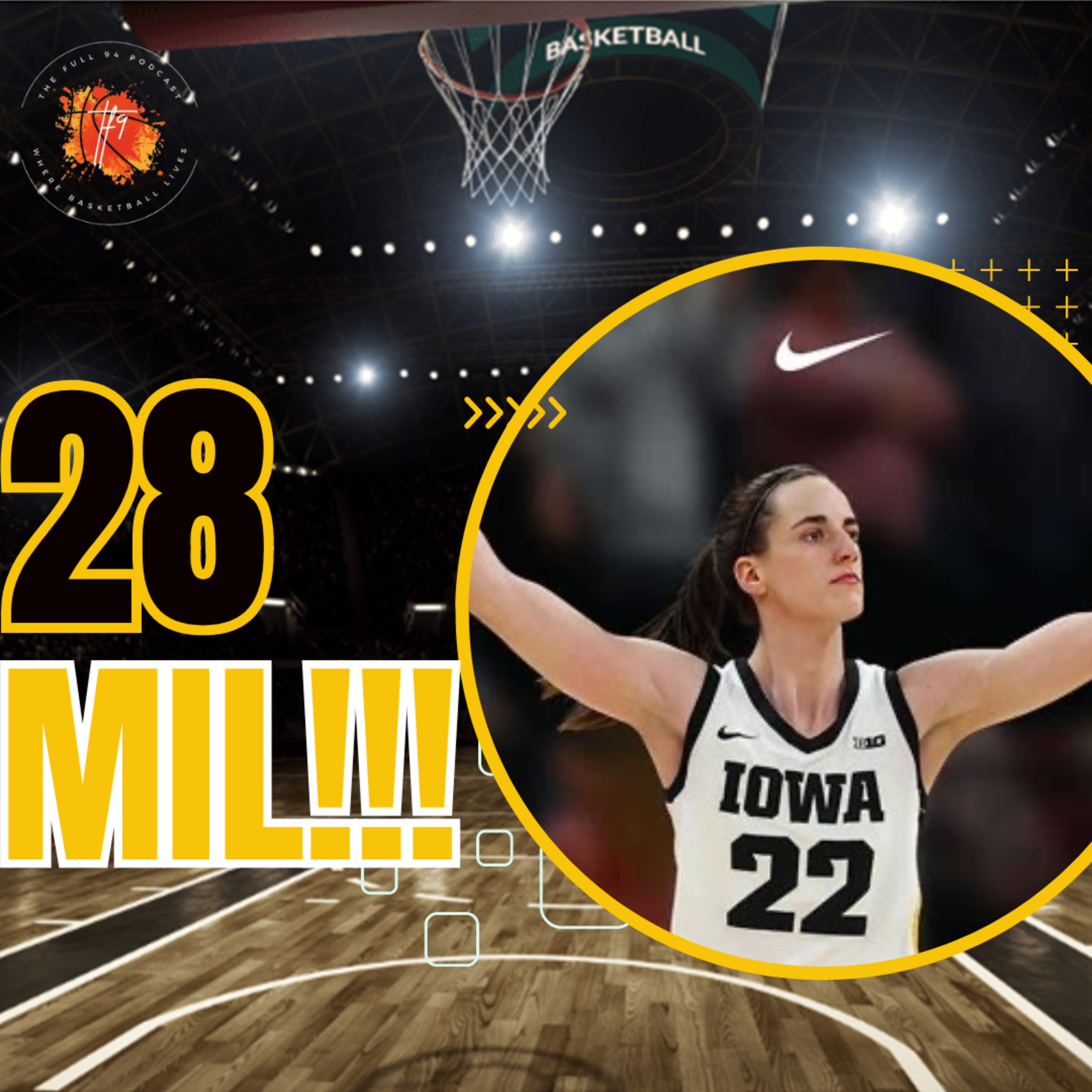 NBA Playoffs, Kelsey's Dawg Class & Caitlin Clark's Nike Deal (The Full ...