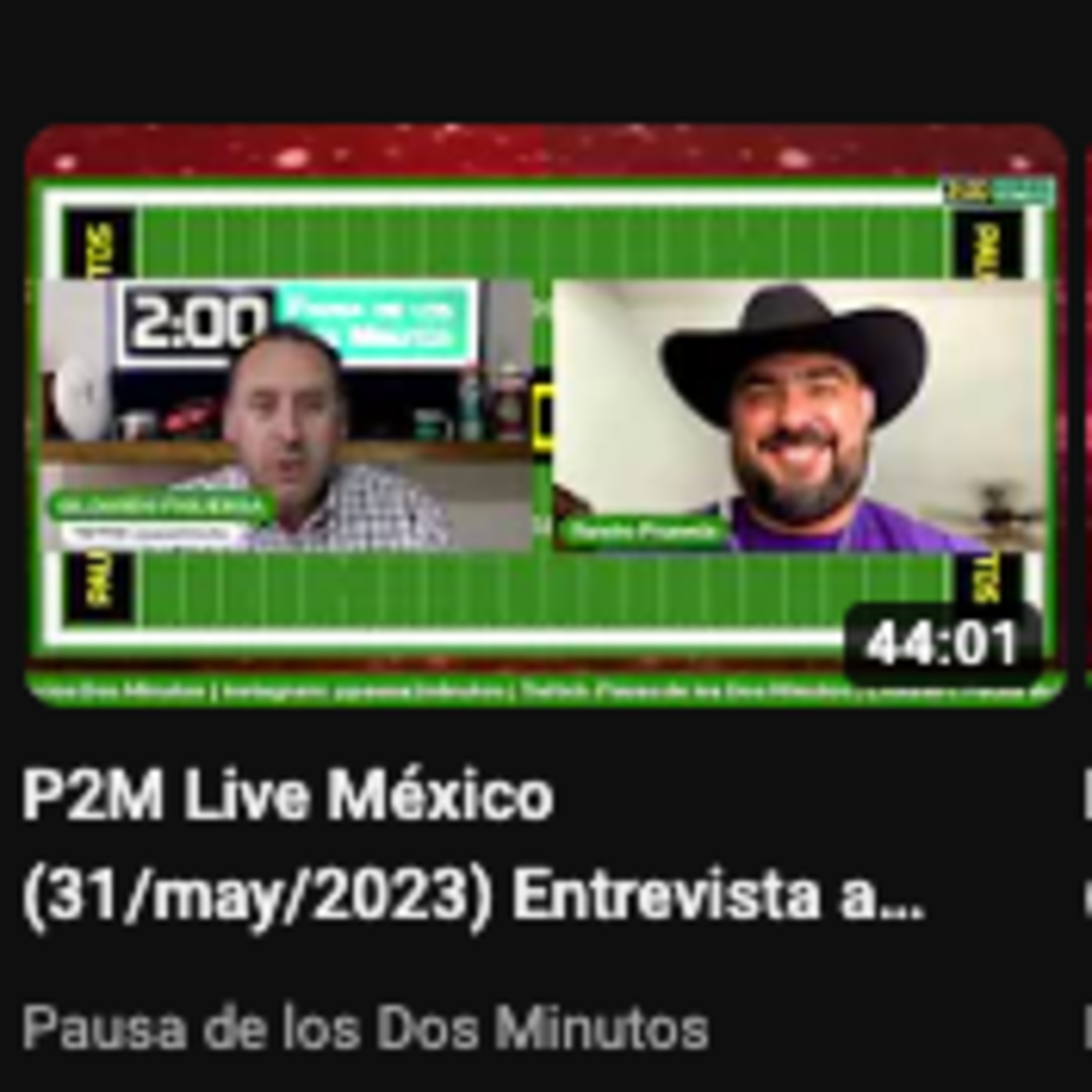 P2M Live México (31/may/2023) Entrevista a Ramiro Pruneda | Dinos de ...