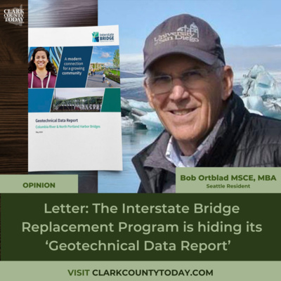 Letter: The Interstate Bridge Replacement Program is hiding its ...