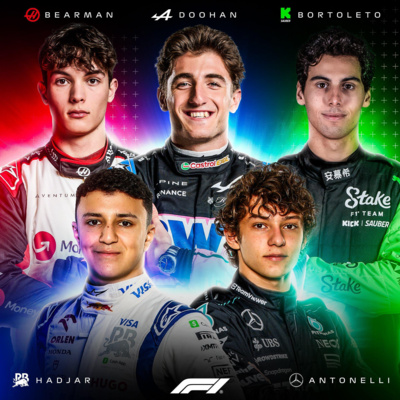 Meet The 2025 Formula 1 Rookies by Formula Bone F1 Show