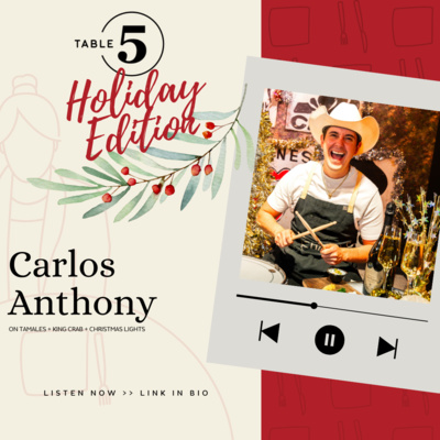 Carlos Anthony on Keeping the Christmas Tree Up 'Til January, Creating ...