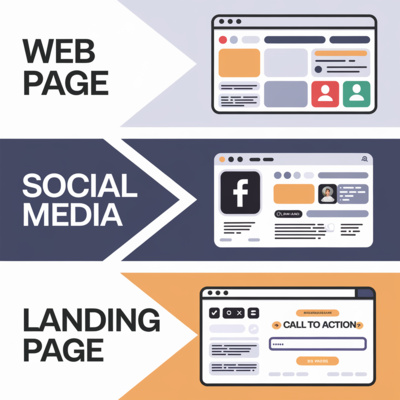 📑 What are the Differences Between Webpages vs Social Media Pages vs ...