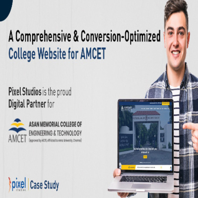 A Comprehensive & Conversion-Optimized College Website for AMCET by ...