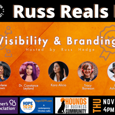 Russ Reals Live: Visibility and Branding by Marketing with Russ... aka ...