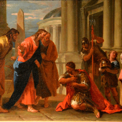 The Centurion Prays to Jesus for His Servant—Matthew 8:5-13 by ...