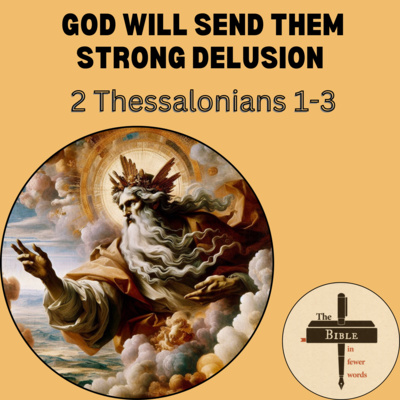 #290: 2 Thessalonians 1-3 | God will send them strong delusion by The ...