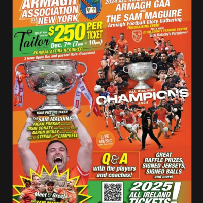 Dec 7th Co-Amagh Assoc of NY at ⁠Tailor Public House⁠ to meet and ...