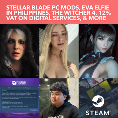 Eva Elfie in Philippines Stellar Blade PC NSFW Mods, , The Witcher 4 TEch Demo, 12% VAT on ...