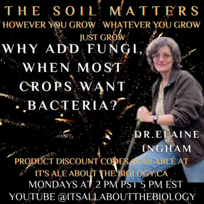 Why Add Fungi When Most Crops Want Bacteria? by The Soil Matters With ...