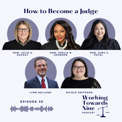 How to Become a Judge by Working Towards Nine