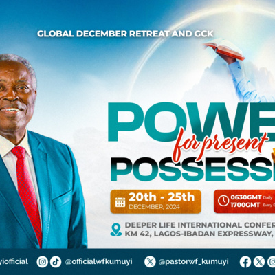 Abraham’s Prayer To Reverse Divine Verdict By Pastor Kumuyi by Deeper ...
