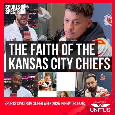 Kansas City Chiefs players and coaches at Super Bowl LIX on their ...