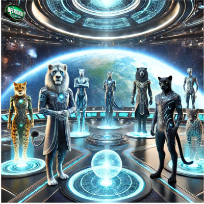 Types of Extraterrestrials, Felines (Urmah Cat) by The Operation