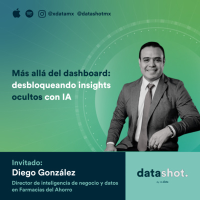 T6EP1. Más allá del dashboard: desbloqueando insights ocultos con IA con Diego González by Data Shot