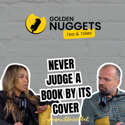 Tea & Tales ☕ Never Judge A Book By Its Cover by Golden Nuggets