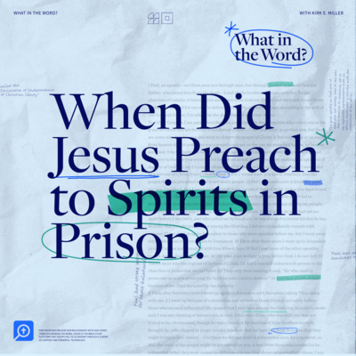 When Did Jesus Preach To Spirits In Prison Thomas Schreiner On 1
