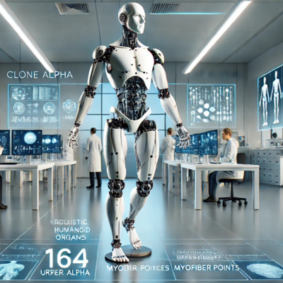 Clone Alpha : Le tout premier robot humanoïde biomimétique by Phil Podcast