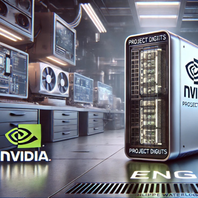 NVIDIA's Project DIGITS , the supercomputer unveiled at CES 2025, under $3000 US by Phil Podcast